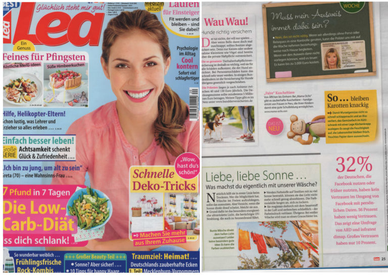 Chill n Feel in der Presse - Pressekontakt | chillnfeel.com
