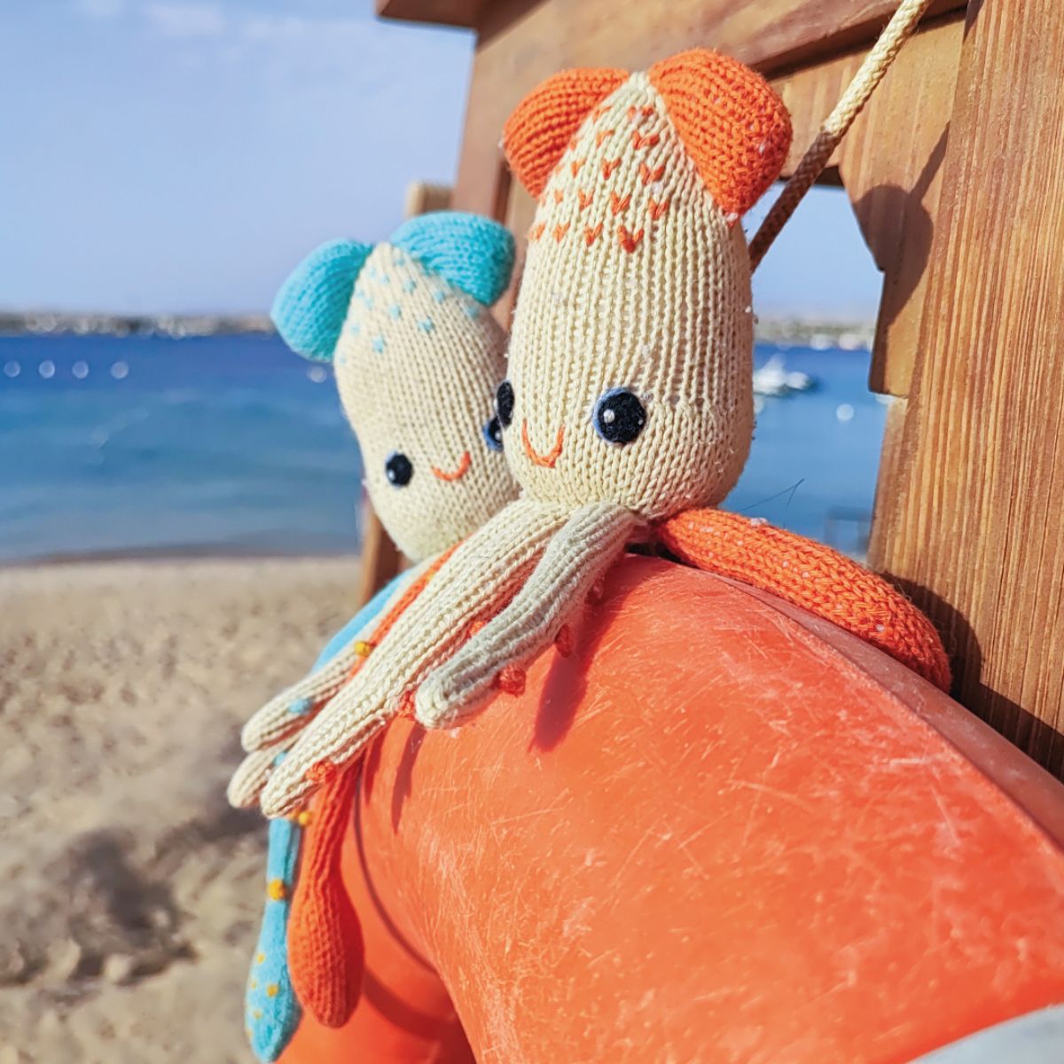 Besonderes Geschenk für Baby Zwillinge (Kalmar x 2)